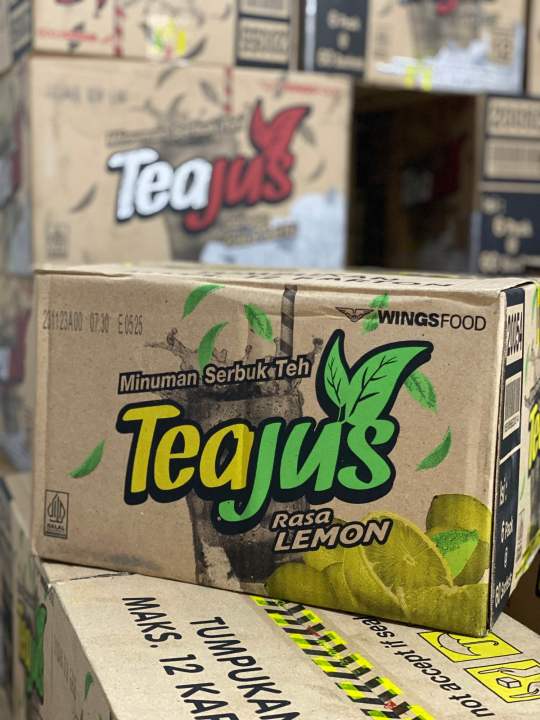 MINUMAN SERBUK TEA JUS RASA LEMON | Lazada Indonesia