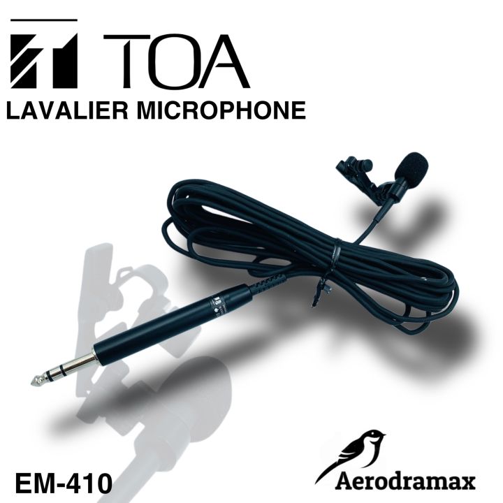 TOA EM-410 LAVALIER MIC | Lazada
