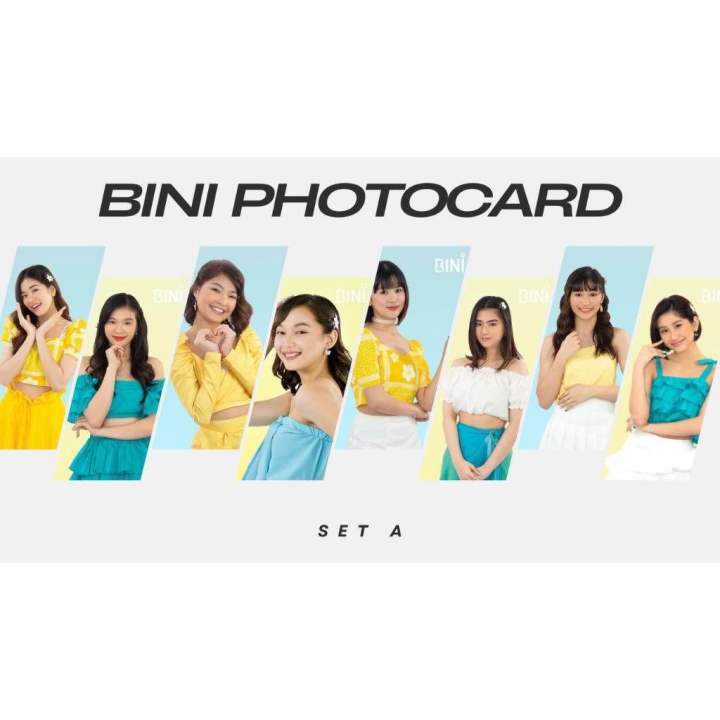 Bini Photocard 8pcs | Lazada PH