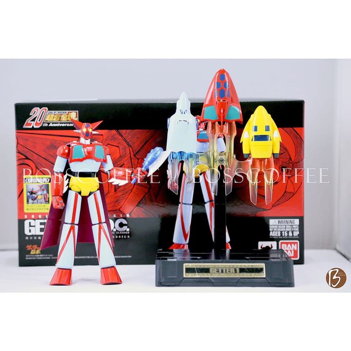 หุ่นเหล็ก Soul Of Chogokin SOC GX-74 Getter 1 D.C. | Lazada.co.th