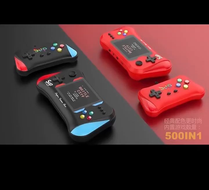 500 Games NOVA X7M Console Portable Handheld Game Players 3.5" HD ...