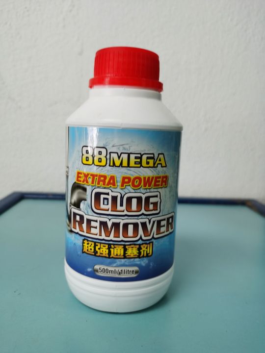 88 MEGA Extra Power Clog Remover 500ml For Kitchen Sink, Toilet Paip ...