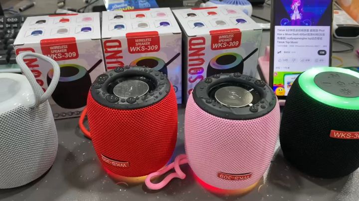 [ลดเพิ่ม 15%]ลำโพงBluetoothWKS-309 | Lazada.co.th