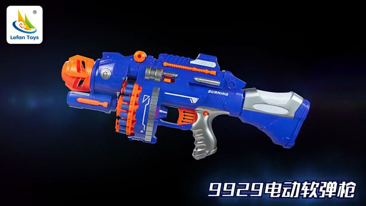 [GREYS WORLD] Stock Ready Blaster Electric Nerf Machine Gun, softbullet ...