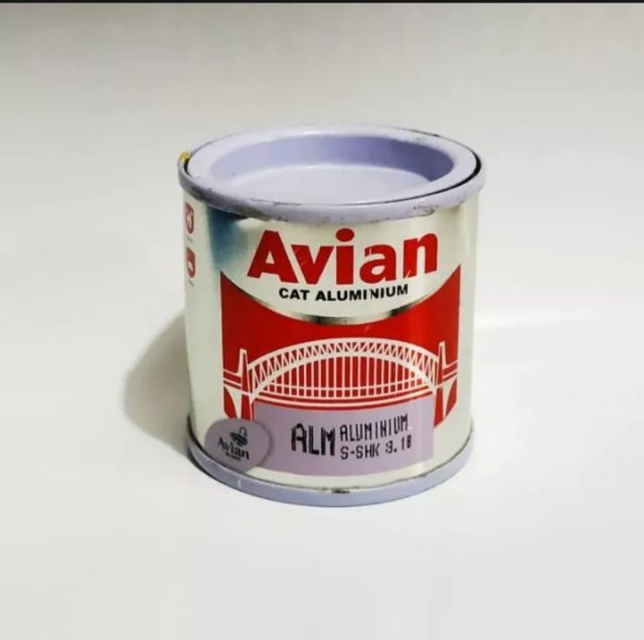 cat Avian silver alumunium perak 100cc | Lazada Indonesia