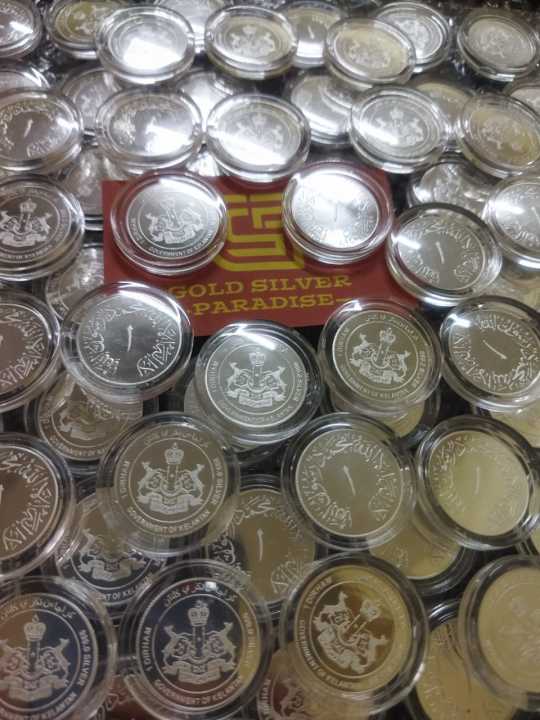 1 Dirham Silver 999 - KGT new design (in Capsule) | Lazada