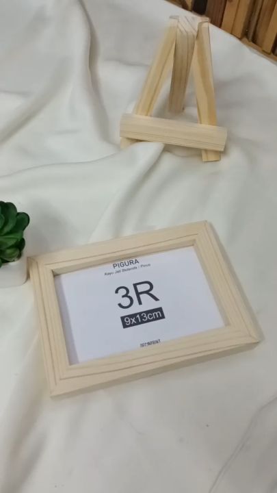 Pigura Kayu Jati Belanda Ukuran 3R 9x13 cm Bingkai Frame Kayu Jati ...