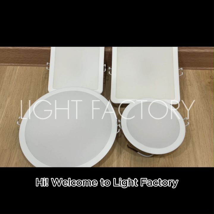 [SET 10pcs] PHILIPS MESON 3 Colour LED Recessed Downlight 4" 5" 6" 8 ...