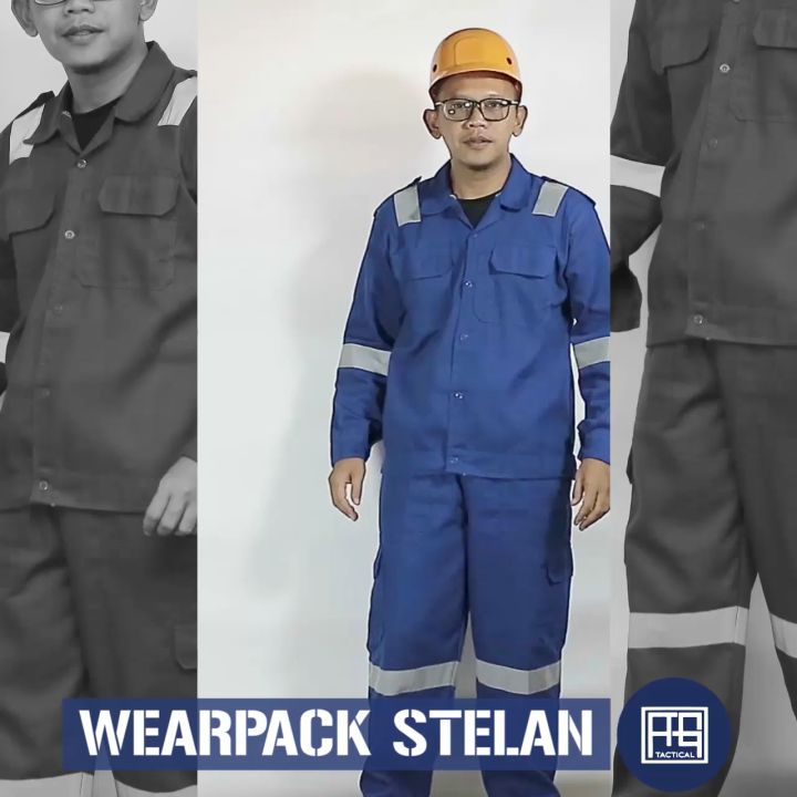 Wearpack CoverAll Safety Setelan / Baju dan celana kerja / Wearpack ... Wearpack CoverAll Safety Setelan / Baju dan celana kerja / Wearpack ...