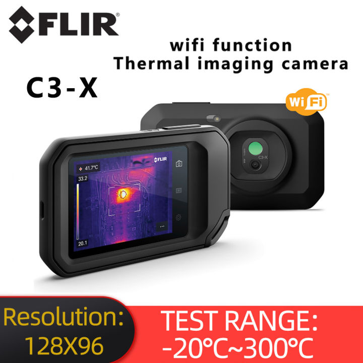 FLIR Dụng Cụ Kiểm Tra Hình Ảnh Nhiệt Mini C3-X Máy Phát Hiện Nhiệt Độ ...