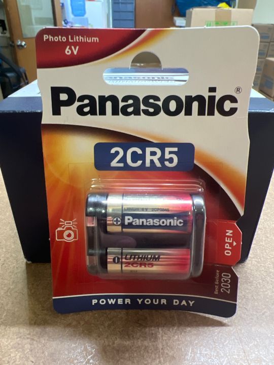 Panasonic Lithium 2CR5 Photo Power Battery - 2CR5 [expired year: 2030] | Lazada