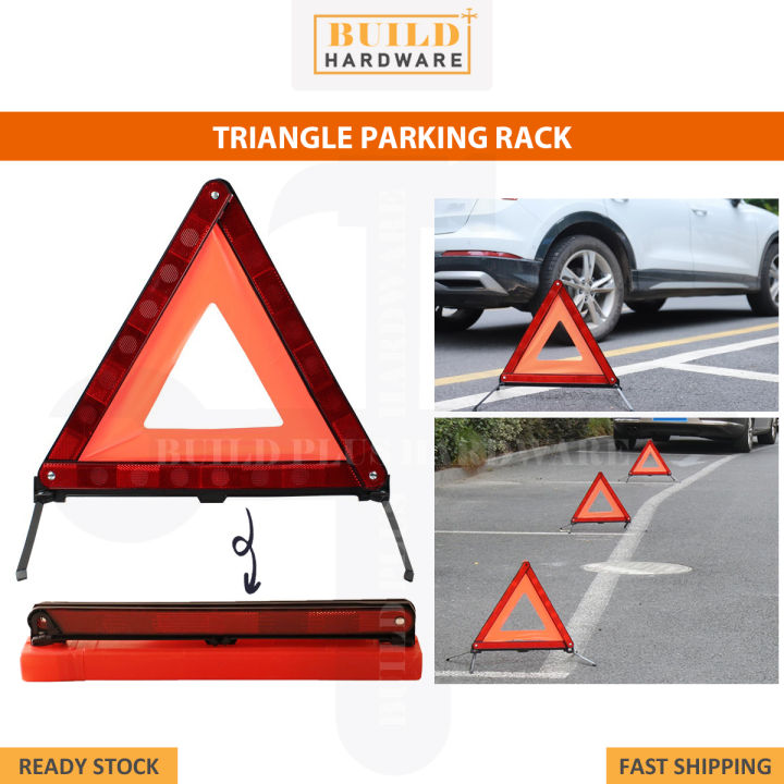 Warning Triangle Road Flares Foldable Reflective Safety Triangle ...