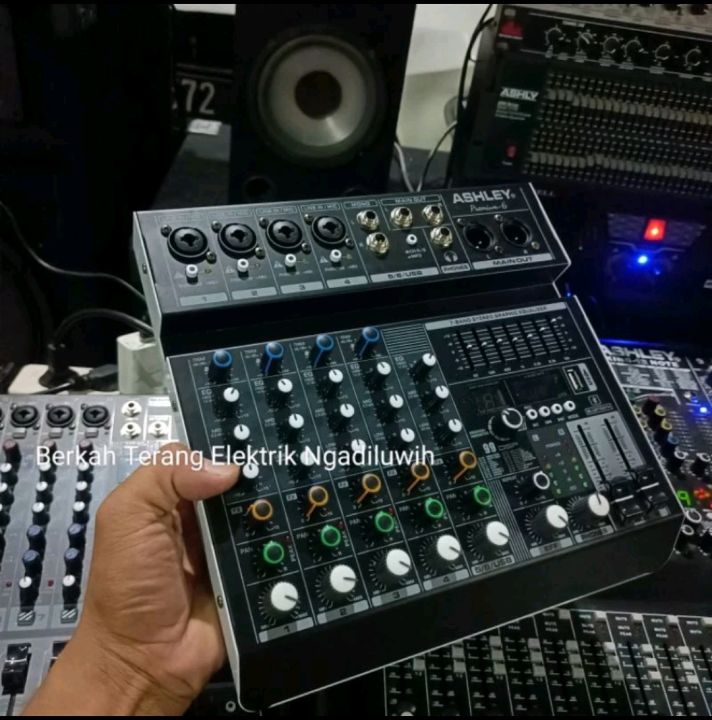 Mixer Ashley Premium 6 Original 6 Channel Bluetooth | Lazada Indonesia