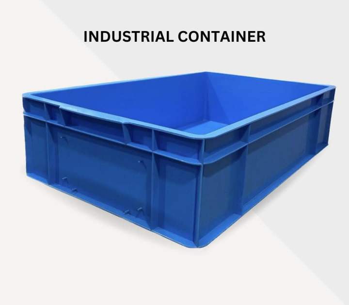 Plastic Industrial Stackable Container (64x37.5xH15.5cm) | Lazada