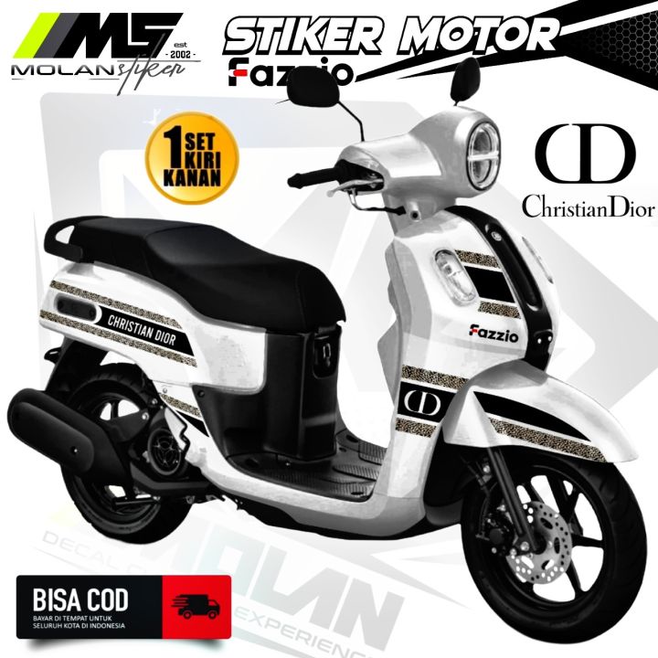 Decal Sticker Striping Variasi Yamaha Fazzio 125 - Yamaha Fazzio Hybrid ...