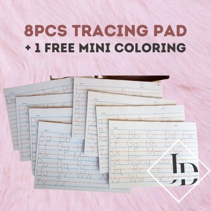 TRACING PAD PERSONALIZED | Lazada PH