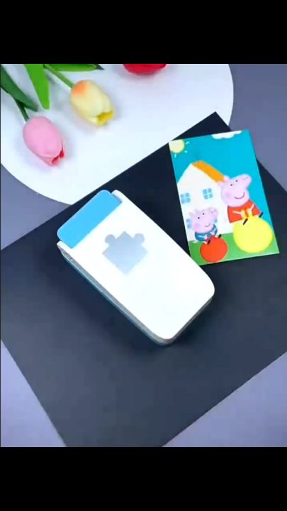 Creative Jigsaw Puzzle Puncher Multipurpose DIY Hand Craft Gift Cards ...