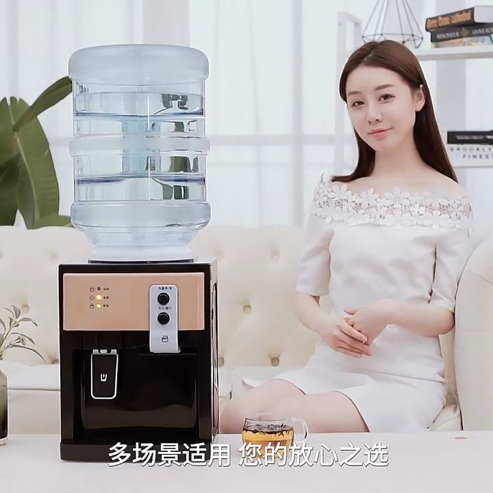 Desktop Water Dispenser Household Small Mini Dual-use Hot And Cold ...