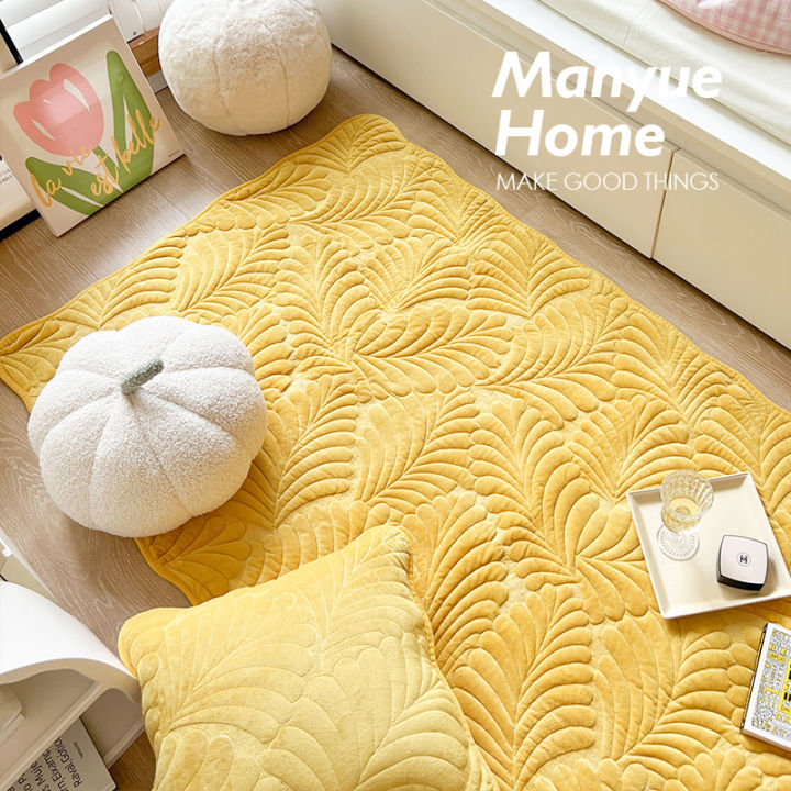 MANYUE HOUSE | พรมกำมะหยี่ลายหัวใจสไตล์นอร์ดิกสำหรับเด็กผู้หญิง ...