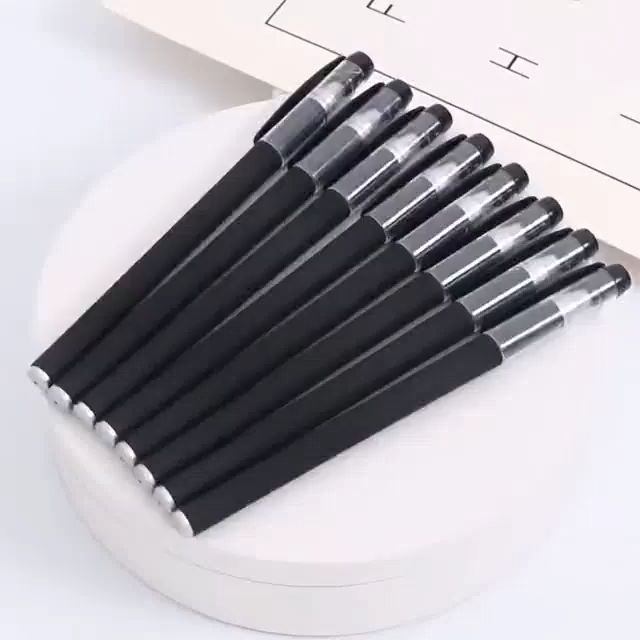 Wholesale 50 pcs Carbon pen set BallPen Gel Pen ball pen Black Ink 0.5 ...