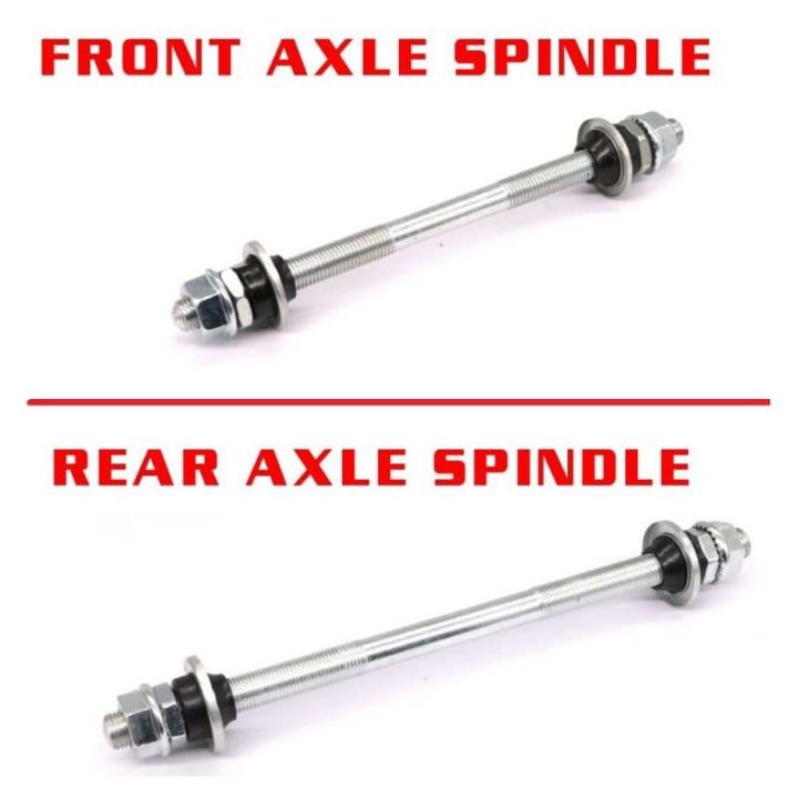 Basikal/Bicycle Wheel Hub Axle Spindle Shaft Front Rear / Shaft Roda ...