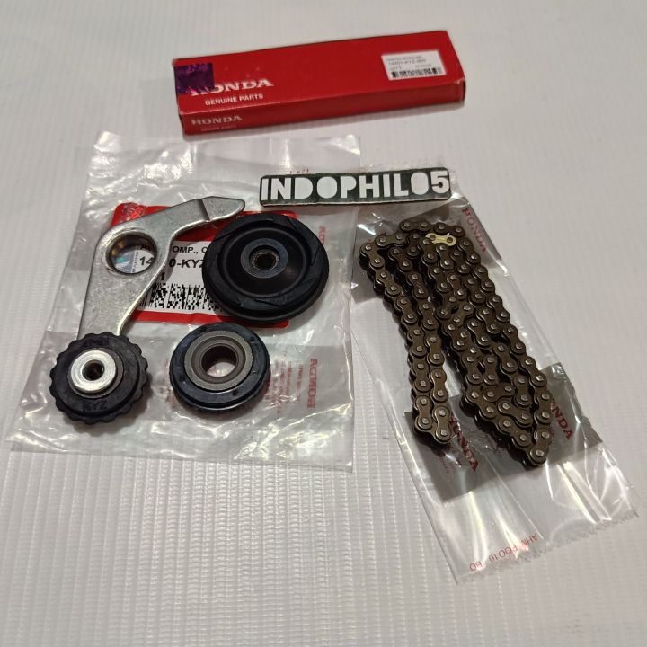 Timing Chain +Roller Chain Guide Set Honda Xrm125 F.i/Xrm 125 Fi ...
