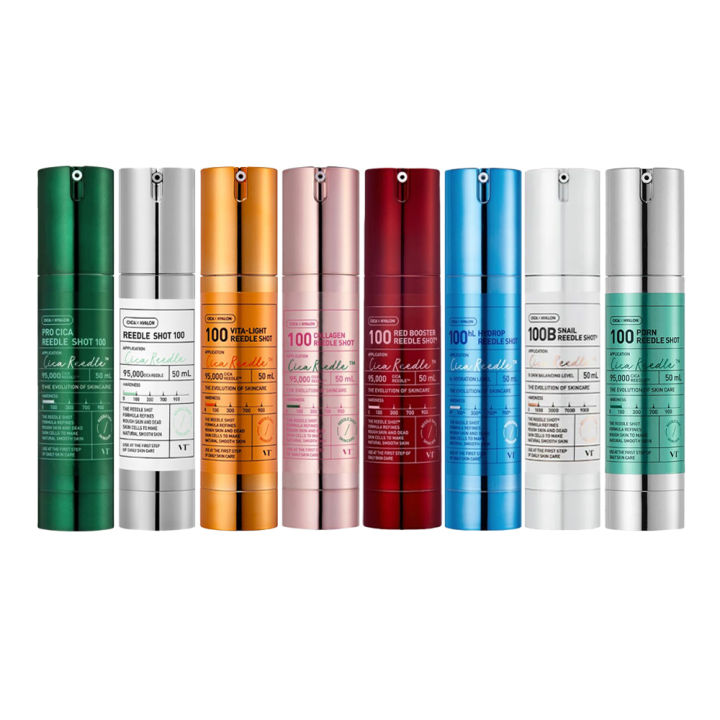[100% Original] VT Reedle Shot Serum 100/300/700 | Pro Cica | Collagen | Vita Light | Hydrop ...