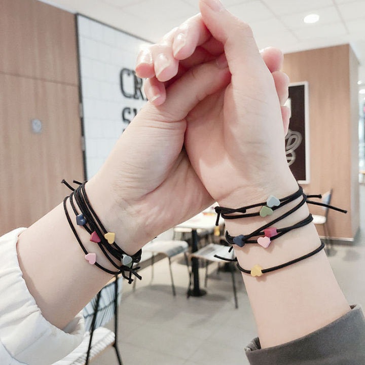 Corinna Texture Head Rope Bracelet Dual-purpose Rubber Band Hair Rope ...