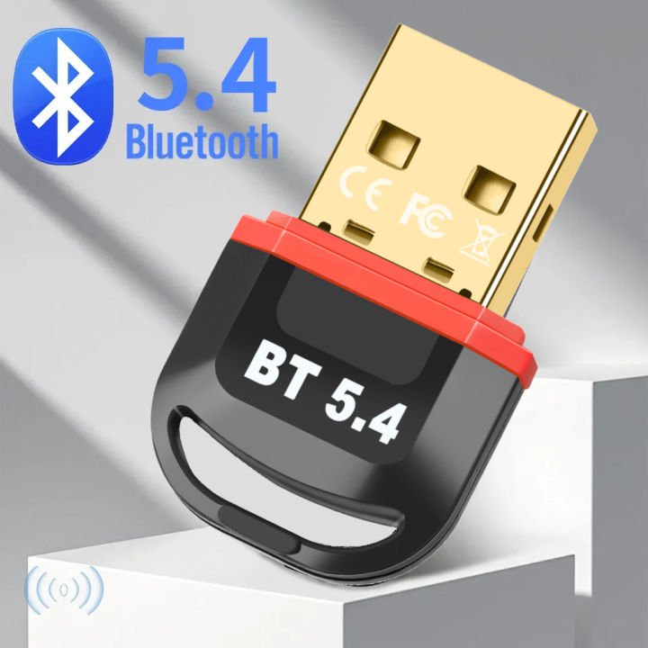 USB Bluetooth 5.4 Adapter Transmitter Receiver Wireless USB Bluetooth ...