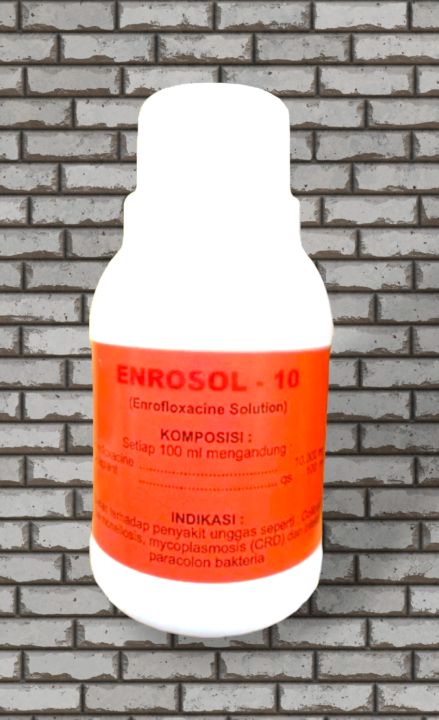 Obat Ayam ENROSOL-10 Atasi Coli Salmonella 100 ml | Lazada Indonesia