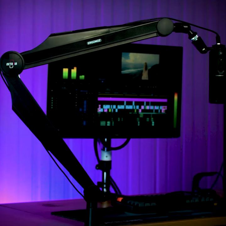 ERGONOZ แขนจับไมค์ Octavia Series Microphone Boom Arm แขนจับจอ ขาตั้งจอ ...