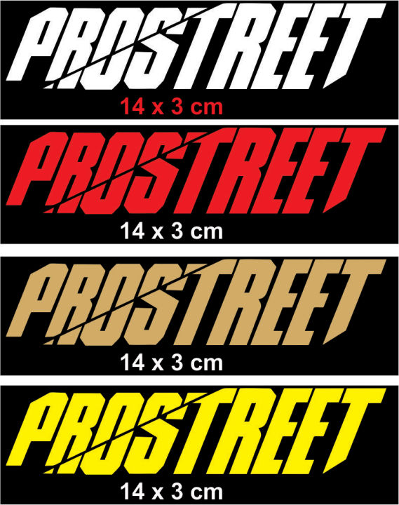 sticker pro street | Lazada Indonesia