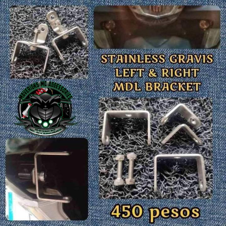 Yamaha Gravis stainless MDL bracket | Lazada PH