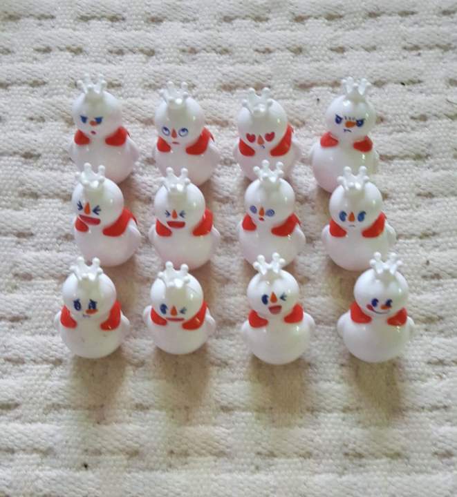 [พร้อมส่ง ยกเซ็ต Set 12 แบบ] Mixue ฟิกเกอร์ (Figure) ตุ๊กตาล้มลุก น้องส ...