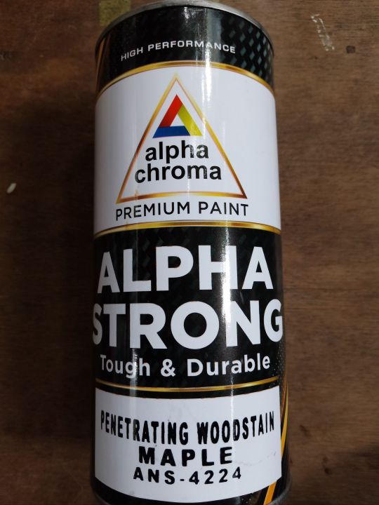 ALPHA CHROMA PREMIUM PAINT NGR PENETRATING WOODSTAIN WALNUT, MAHOGANY ...