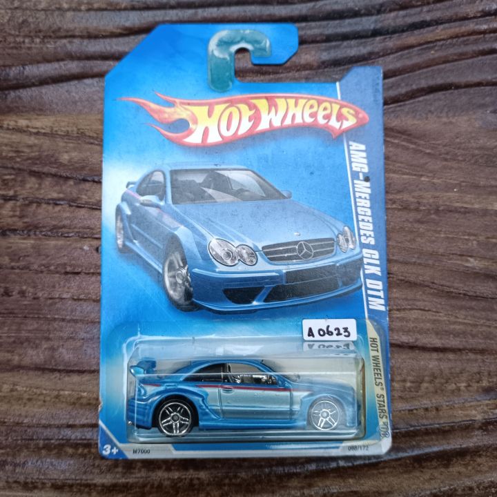 Hot Wheels AMG Mercedes CLK DTM Blue | Lazada Indonesia