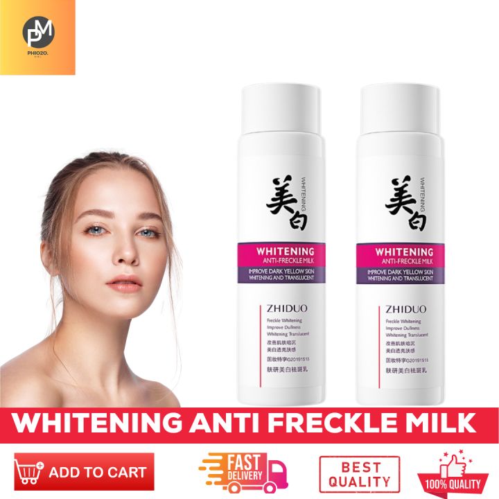 100% Original Whitening Anti-Freckle Milk 120ml, Effective Melasma ...