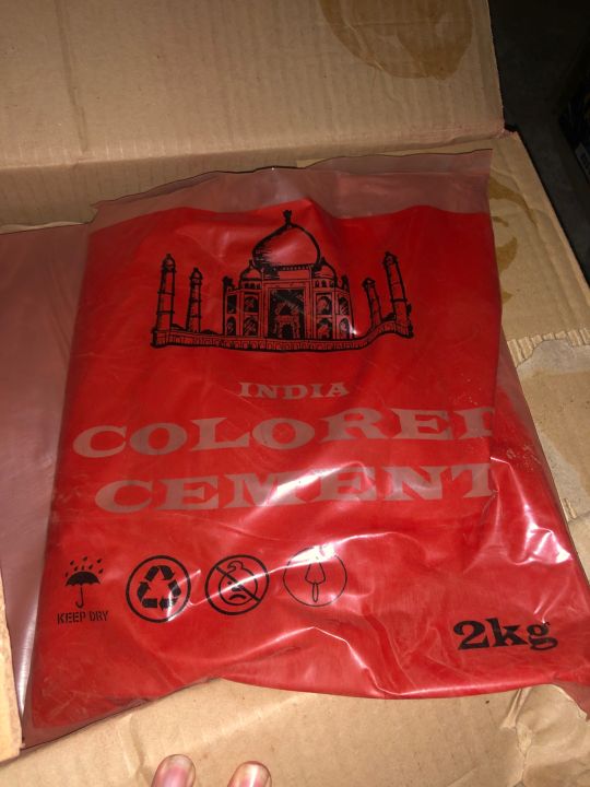 India red cement 2kg per pack | Lazada PH
