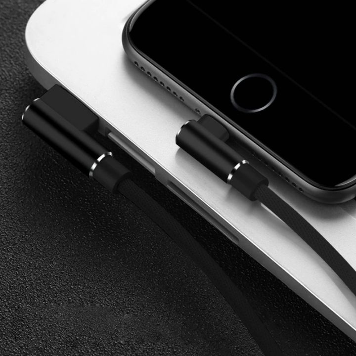 Kabel Charger Lightning Multifungsi Fast Charging L Shape 2.4A 2M ...