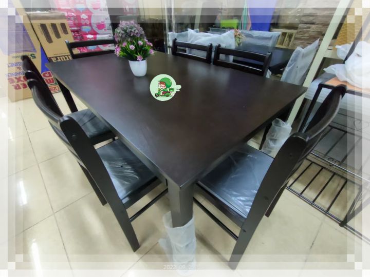 Malaysian wood dining set store