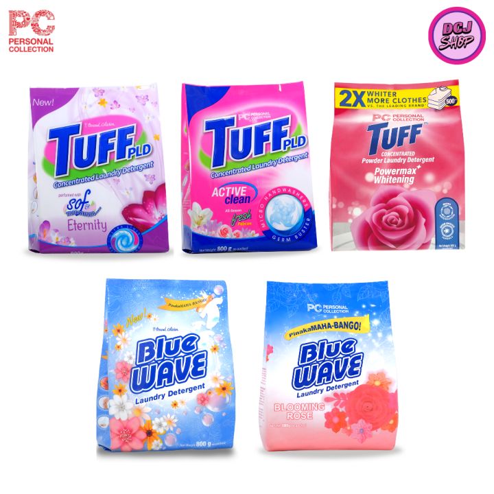 DCJ SHOP Tuff & Blue Wave Concentrated Powder Laundry Detergent (PLD ...