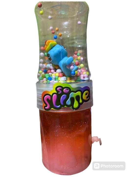 Mainan Slime Anak / Slime Jelly Glitter Cristal Mud / Slime Karakter ...