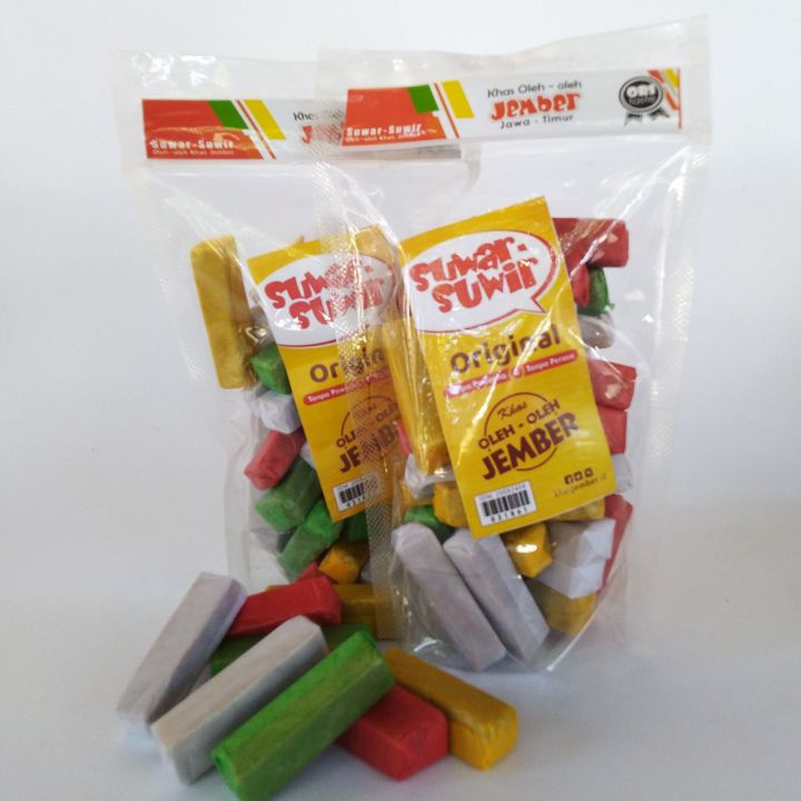 Suwar suwir original khas jember kemasan standing pouch 350 gram ...