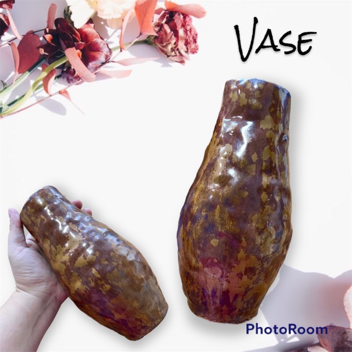 Brand New Rustic Irregular Wabi-sabi Stoneware Vase - Japan Surplus | Lazada PH