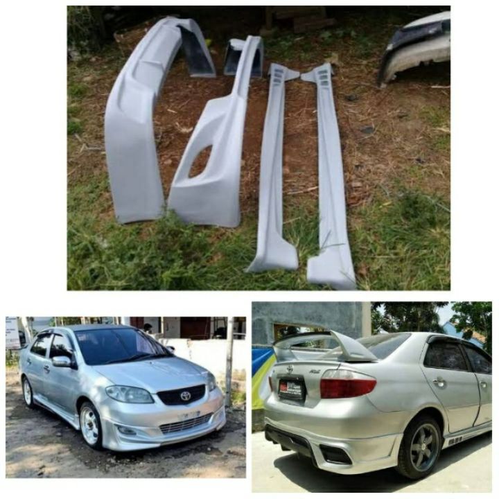 Bodykit Bumper Toyota Vios Gen1 Custom model viper | Lazada Indonesia