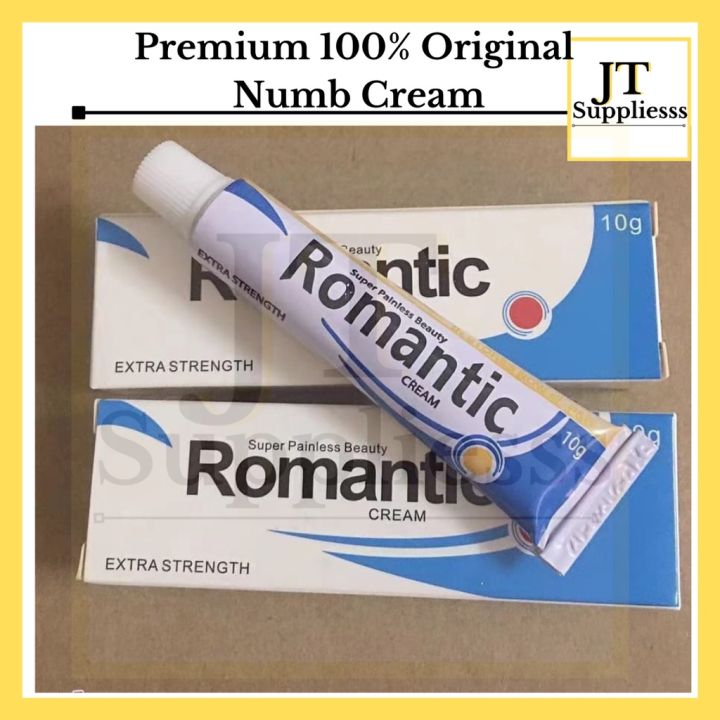 Premium🔥 100% Original Romantic Numb Cream for Eyebrow Tattoo 100 ...