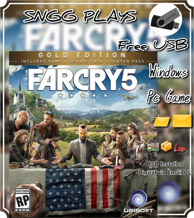 Far Cry 5 Gold Edition Dlcs Pc Game Installer Lazada Ph