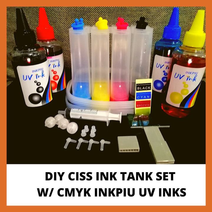 Canon & HP printers CISS KIT complete set with FREE SET OF INKS | Lazada PH