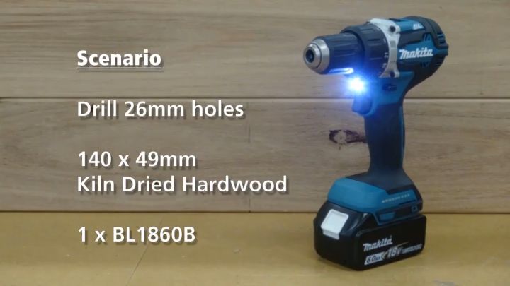 Makita DDF484 สว่านไฟฟ้าไร้สายไขควงไร้สายไขควงไร้แปรงถ่านมาพร้อมกับ ...