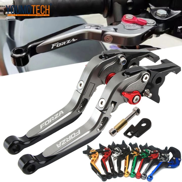 CNC Handle Clutch Brake LEVER with Parking Lock For HONDA FORZA350 ...